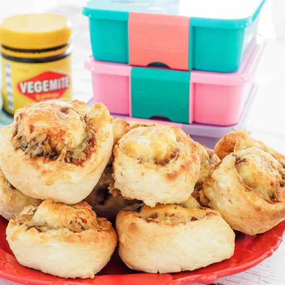 Cheese and Vegemite Scrolls